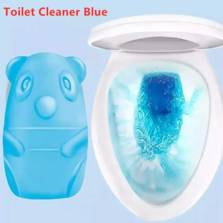 Blue Bubble Toilet Cleaner Deodorant Block Chamber Pot Automatic ...