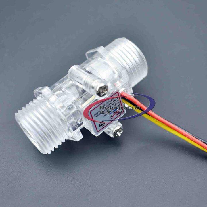 4 stars transparent flow sensor turbine flow meter water flow sensor ...
