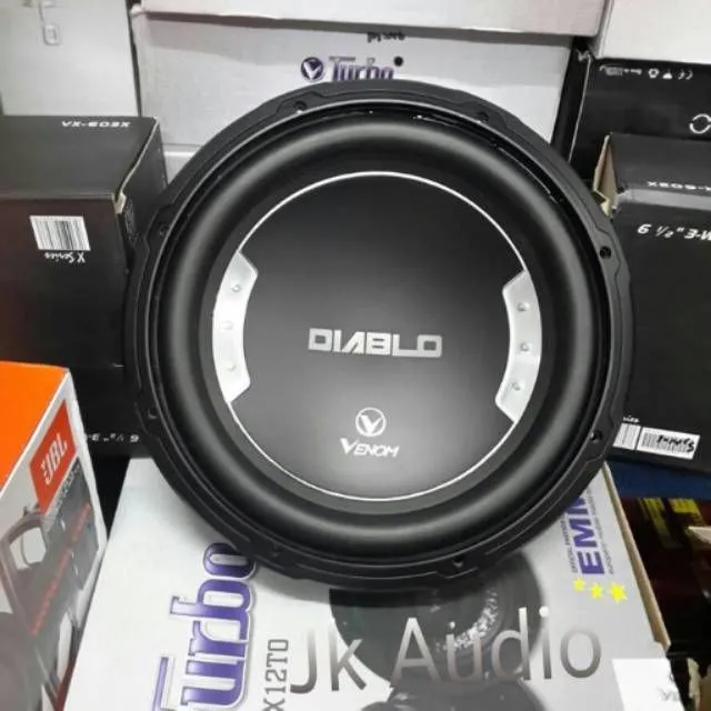 Subwoofer Venom Diablo VX12D Subwoofer venom Diablo VX 12 DW | Lazada Indonesia