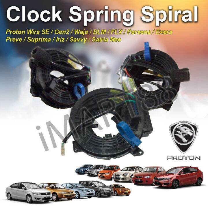 Original Clock Spring Spiral Cable Proton Wira Gen 2 Persona Exora ...