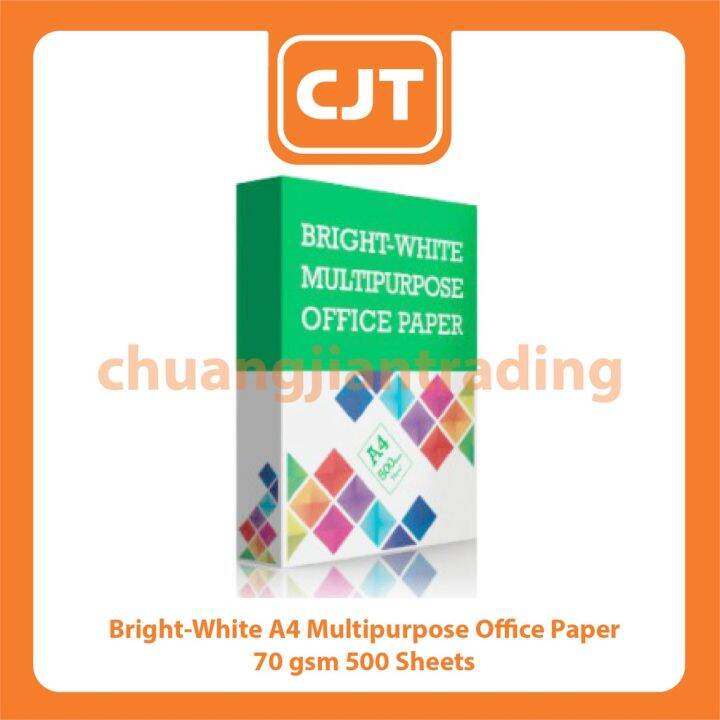 April Bright-White A4 Multipurpose Office Paper 70gsm 500 Sheets | Lazada