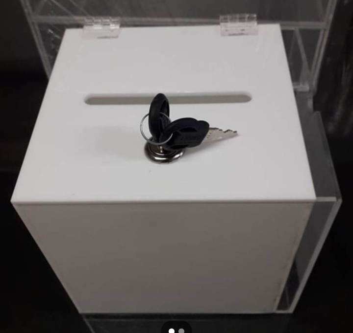 Acrylic Tip Box with pocket | Lazada PH