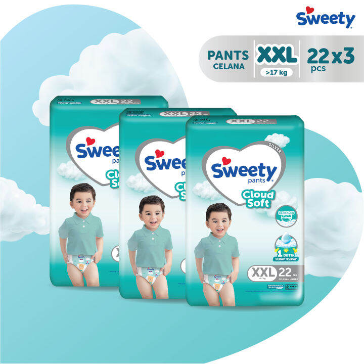 Sweety Cloud Soft XXL 3 x 22's | Lazada Indonesia