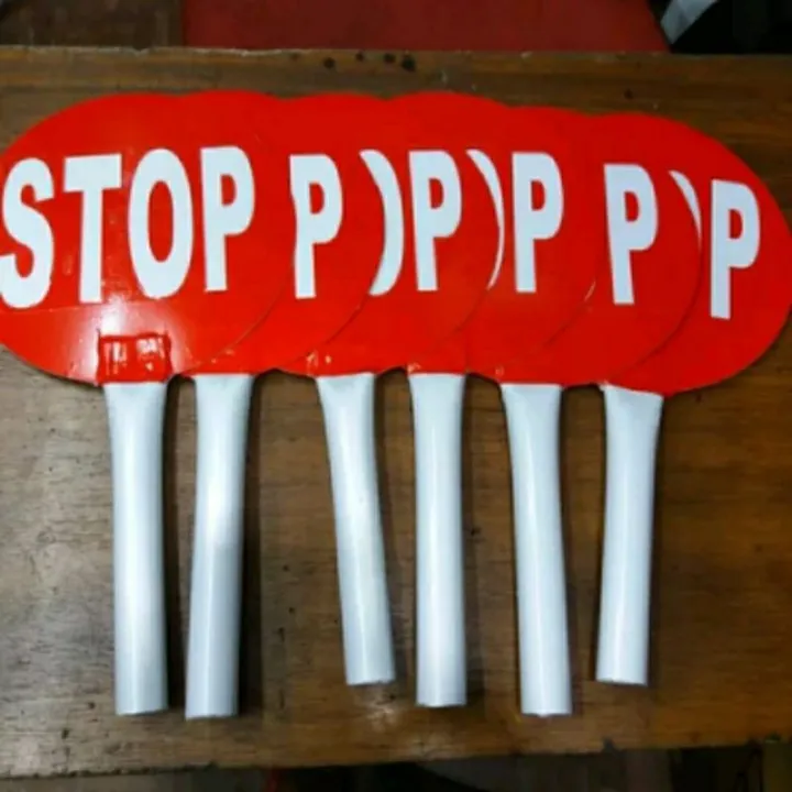 papan stop security/satpam,papan stop lalin | Lazada Indonesia