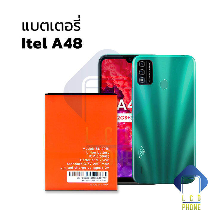 แบตเตอรี่ Itel A48 แบตitela48 แบตมือถือ แบตโทรศัพท์ แบตเตอรี่โทรศัพท์ รับประกัน6เดือน | Lazada.co.th