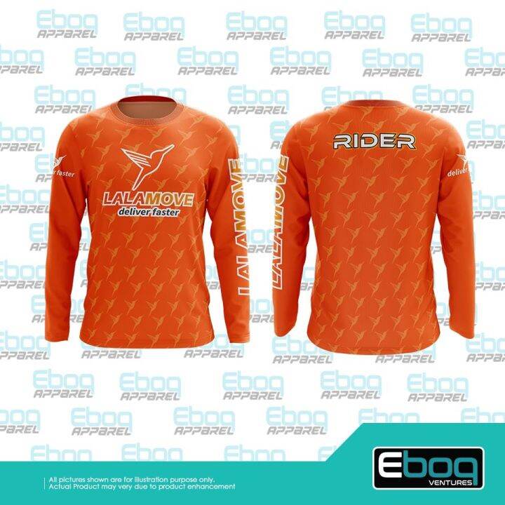 [Ready Stock] Tshirt Lalamove RIDER V3 Eboq Sublimation / Baju Lalamove ...