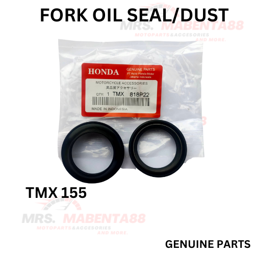 FRONT FORK OIL/DUST SEAL FOR TMX 155 100% GUINUINE/ORIGINAL MRS ...