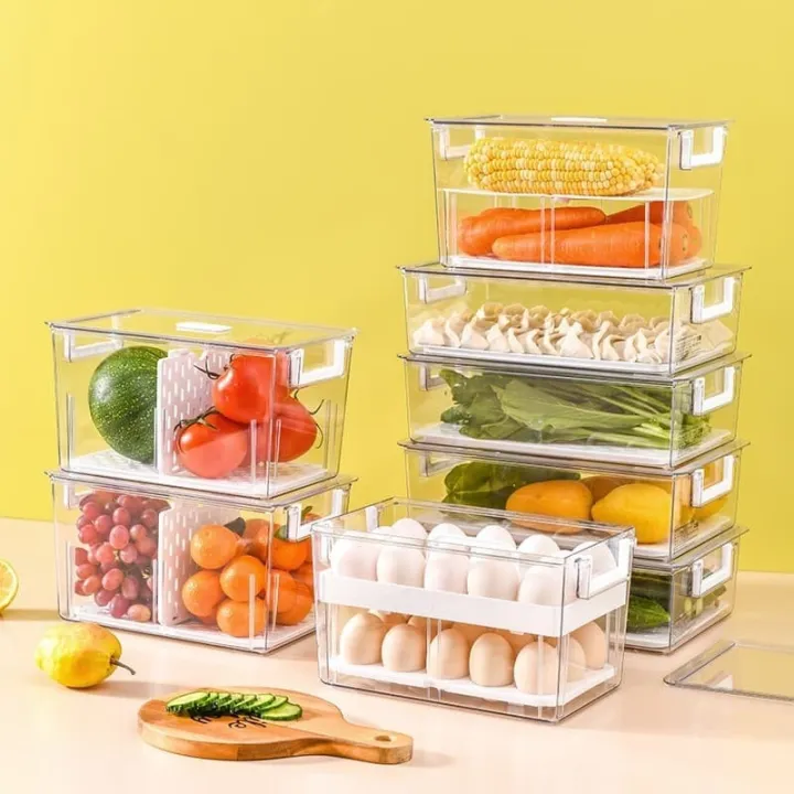 [Plastic] Stackable Transparent Japan Japanese Style Refrigerator ...