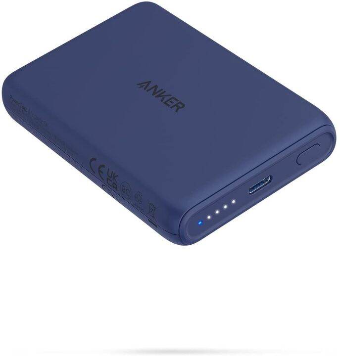 Anker PowerCore Magnetic 5K Wireless Magnetic Wireless Portable Charger ...