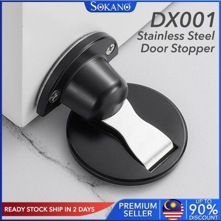 SOKANO DX001 Door Stopper Magnetic Door Stopper Stainless Steel ...