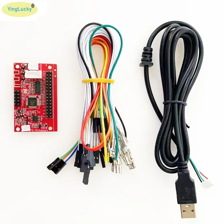 Arcade Zero Delay USB Board Wireless Bluetooth Joystick Encoder PCB ...