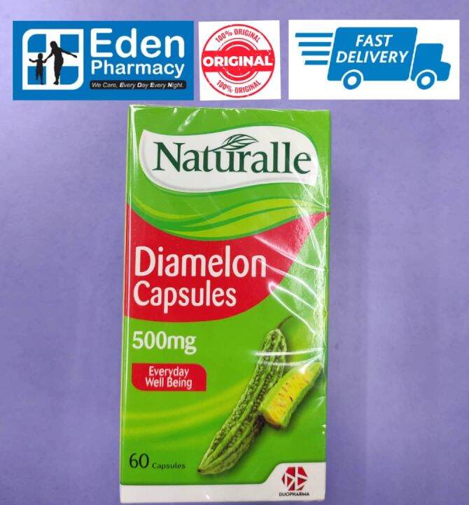 Naturalle Diamelon Capsules 500mg ( 1 x 60's ) | Lazada