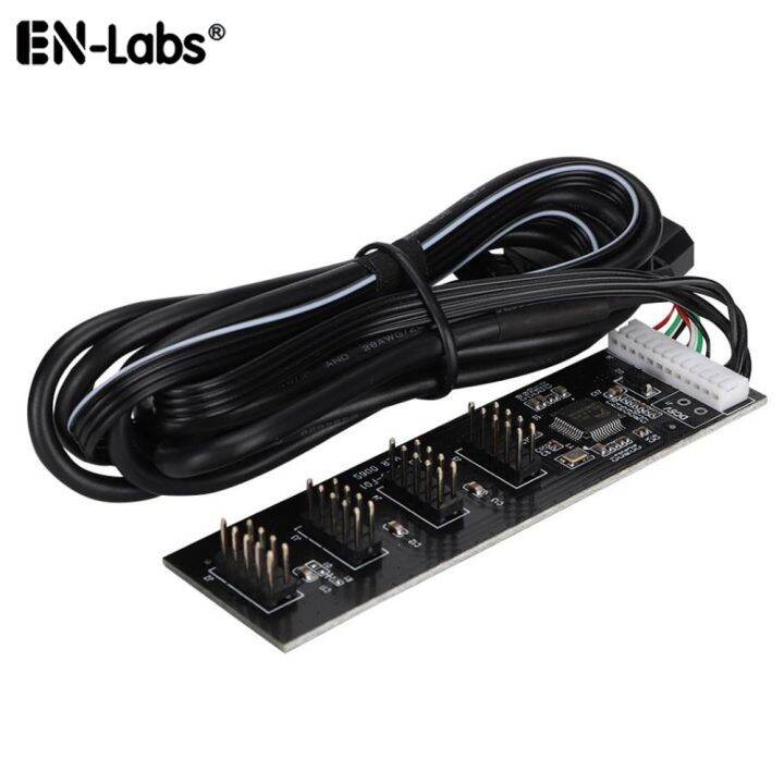 USB 2.0 9 Pin Hub, Internal Motherboard USB2 9/10Pin Header 1x4,1x2 ...