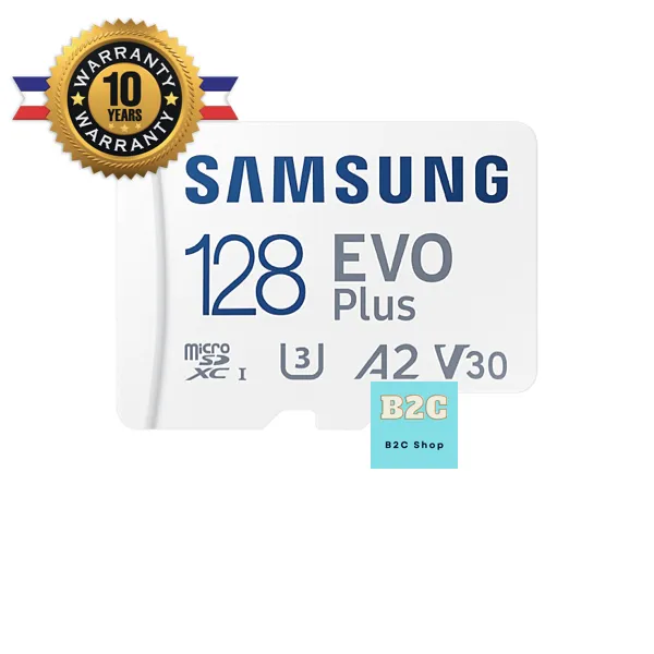 Samsung MicroSD EVO Plus 128GB UHS-I U3 | Lazada.co.th