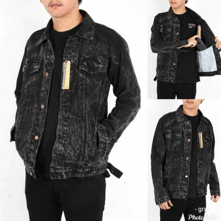 jaket levis pria terbaru 2022 keren gaya elyaz store | Lazada Indonesia