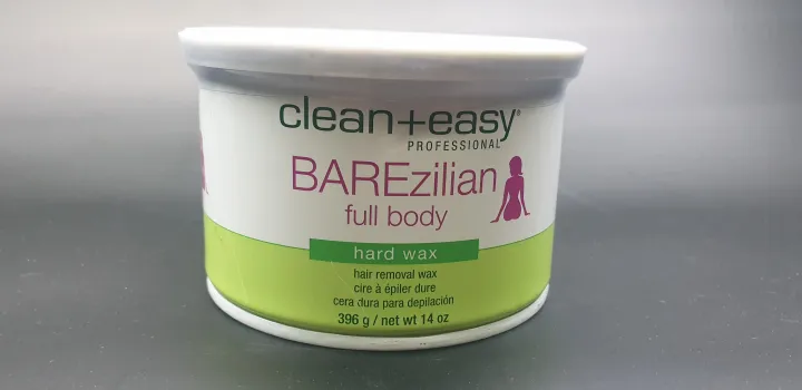 Clean + Easy BAREzilian Hard Wax, Non-Strip Hair Removal Depilatory Wax ...