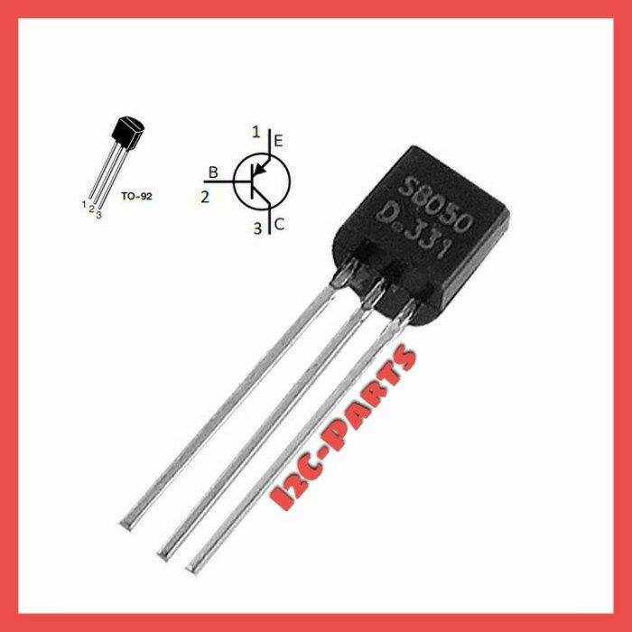S8050 S8050D Transistor TO-92 NPN Bipolar Junction Transistor | Lazada ...