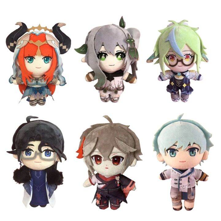 Genshin Impact Plush Pantalone Nilou Scaramouche Kaeya Nahida Shikanoin ...