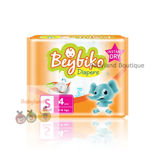 BEYBIKO DIAPER SMALL by 4pcs/Pack | Lazada PH