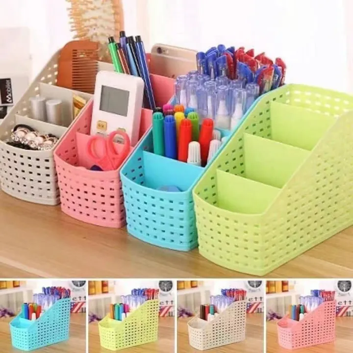 LY MINI 4 GRID DESK STORAGE ORGANIZER | Lazada PH