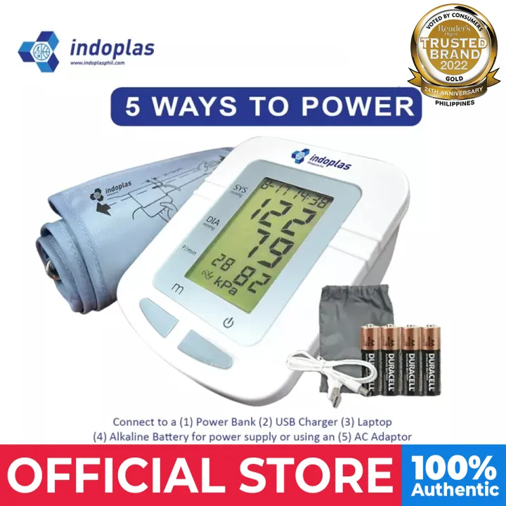 Indoplas Automatic Blood Pressure Monitor - BP105 | Lazada PH