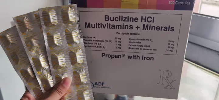 PROPAN WITH IRON CAPSULE 10s | Lazada PH