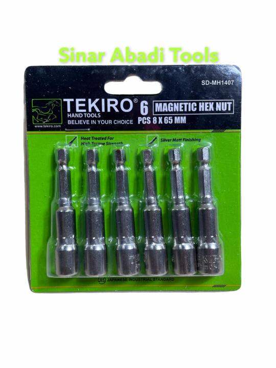 TEKIRO 8 X 65mm MATA MAGNET GYPSUM MAGNETIC HEX NUT MATA SOCK TEKIRO | Lazada Indonesia