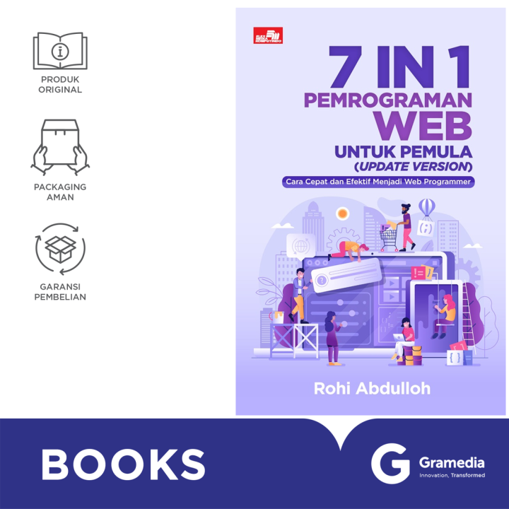 7 in 1 Pemrograman Web untuk Pemula (Update Version) | Lazada Indonesia