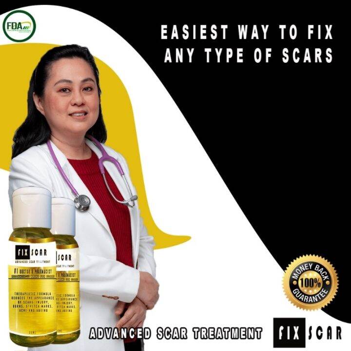 Fixscar for old scar and new pang tanggal ng peklat stretch marks pekas ...