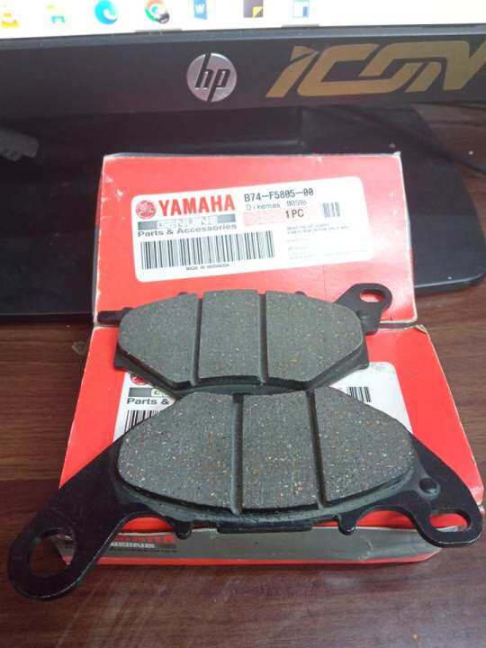 YAMAHA - FRONT/REAR, BRAKE PAD - XMAX / R3 ( B74-F5805-00 ) (B74-F5806 ...
