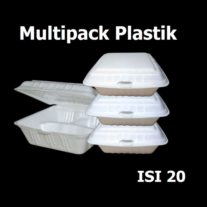 STYROFOAM NASI 3 SEKAT ISI 20 | Lazada Indonesia