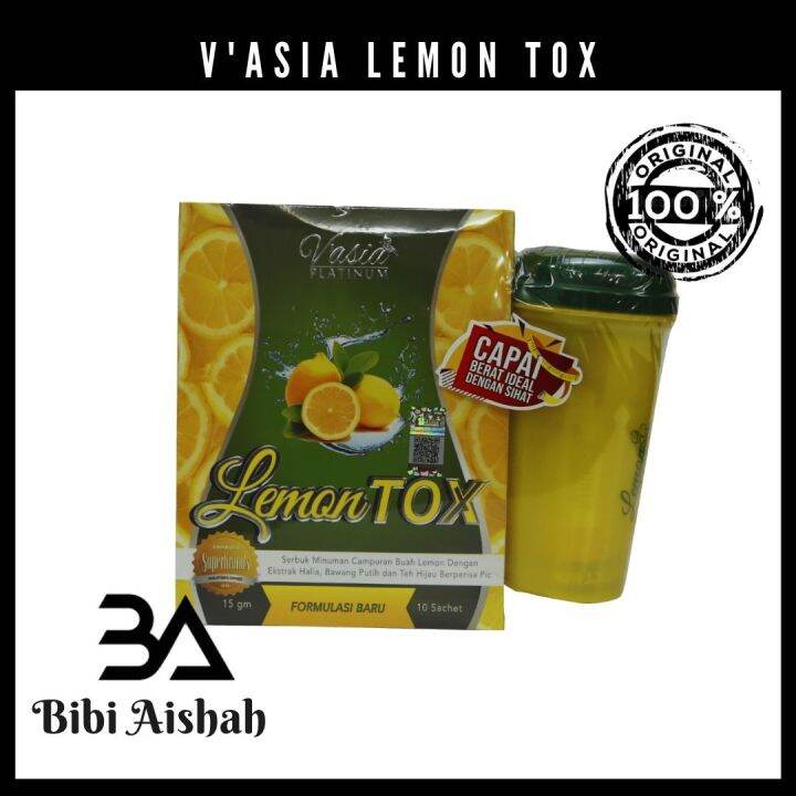 V'Asia LemonTox 10 Sachet | Lazada