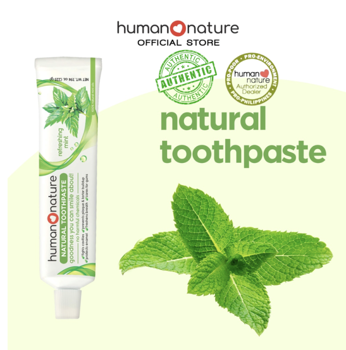 Human Nature Natural Toothpaste 98.86% Natural | Lazada PH