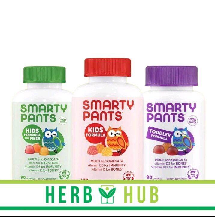 SmartyPants, Kids Formula, Multi and Omega 3s, Fiber for Baby Toddler ...