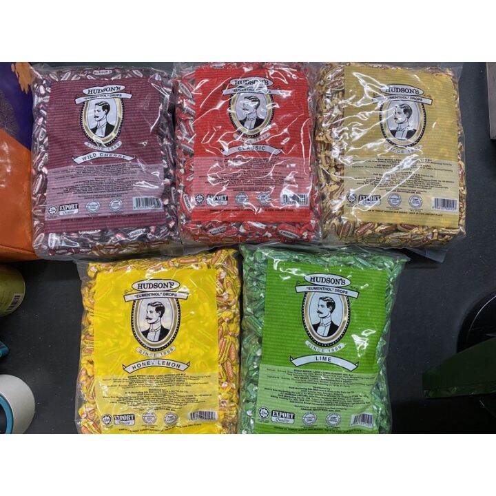 Hudson Candy 400’s ( Wild Cherry/ Lime/ Clic/ Nutmeg/ Honey Lemon ...