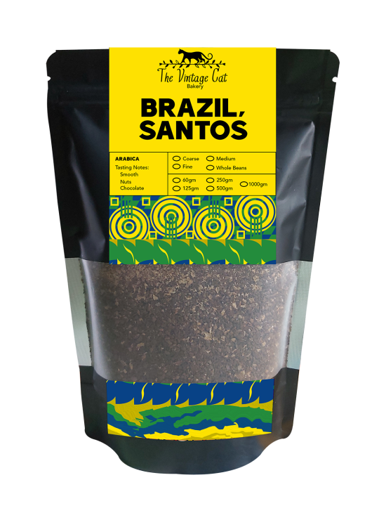 BRAZIL SANTOS Premium Grade Specialty Coffee 100% Arabica (Single ...