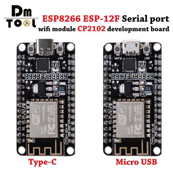 Dm Nodemcu Lua V3 Esp8266 Esp 12f Cổng Nối Tiếp Mô đun Wifi Cp2102 Bảng Mạch Phát Triển được Hàn 