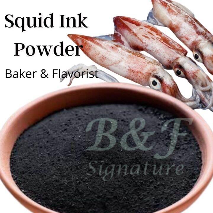 Squid Ink Powder 100g Calamari Powder Cuttlefish Powder Edible Black ...