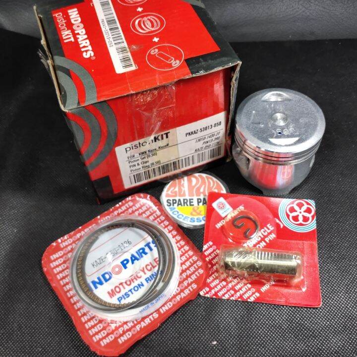 Seher kit Kawasaki Kaze Os 50 Piston kit Indopart | Lazada Indonesia