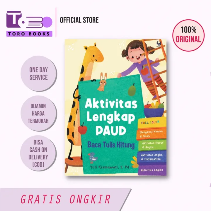 Buku anak Aktivitas Lengkap PAUD Baca Tulis Hitung | Lazada Indonesia
