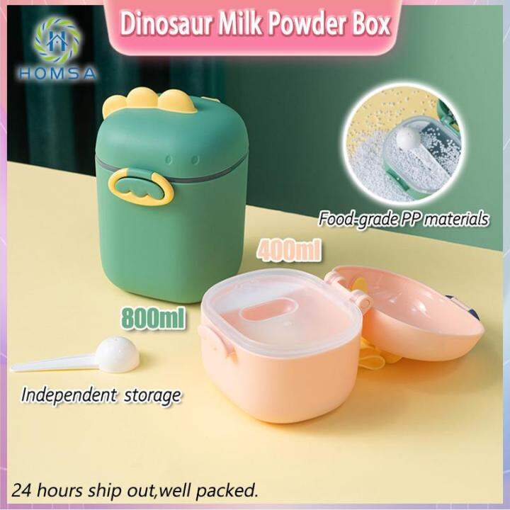 PP milk powder box portable baby food storage Container Airtight Can ...