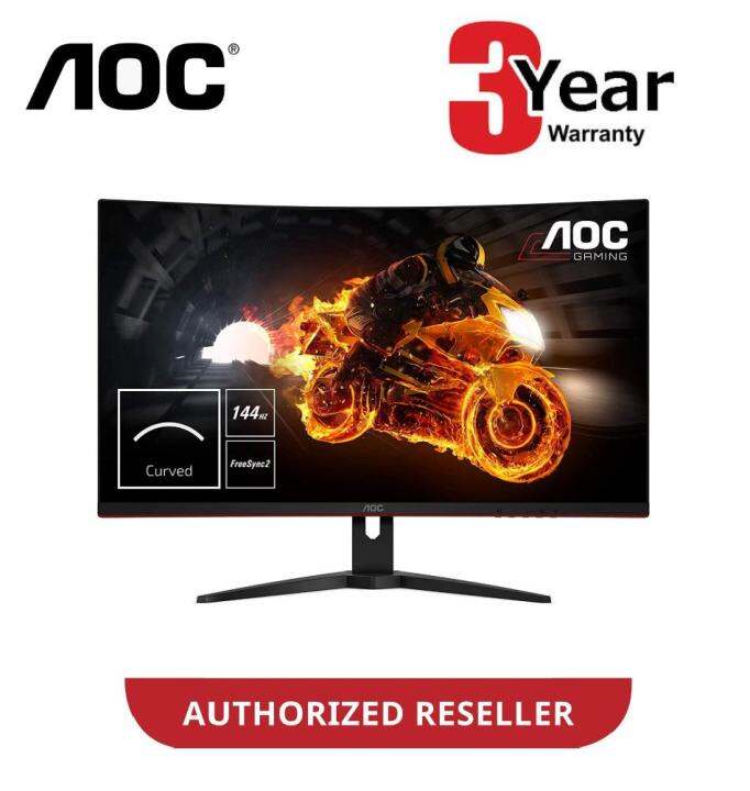 AOC C32G1 31.5" Curved Frameless Gaming Monitor (FHD 1920x1080, VA ...
