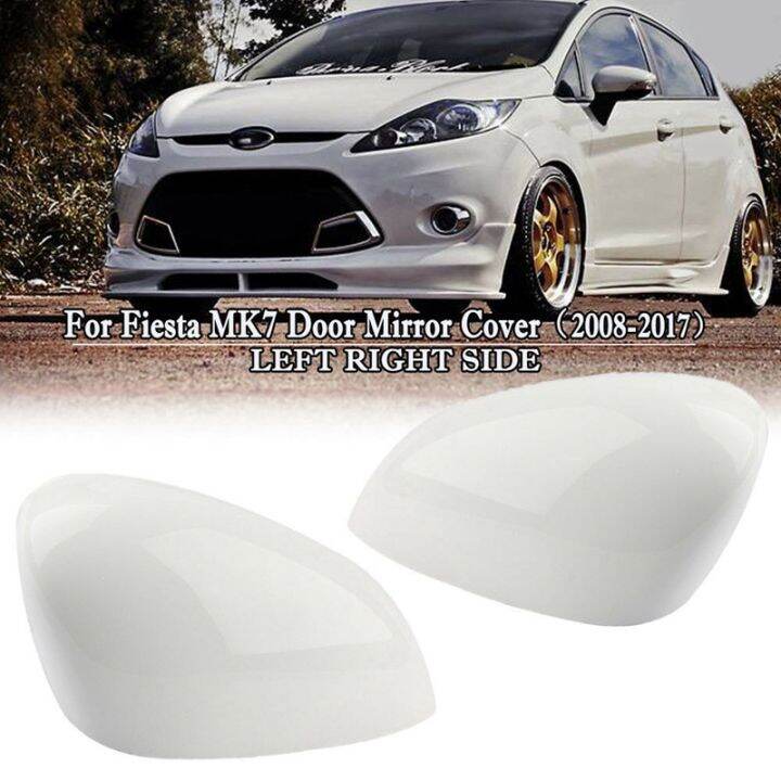 1Pair Left Right Door Wing Rearview Mirror Cover Side Mirror Cap for ...