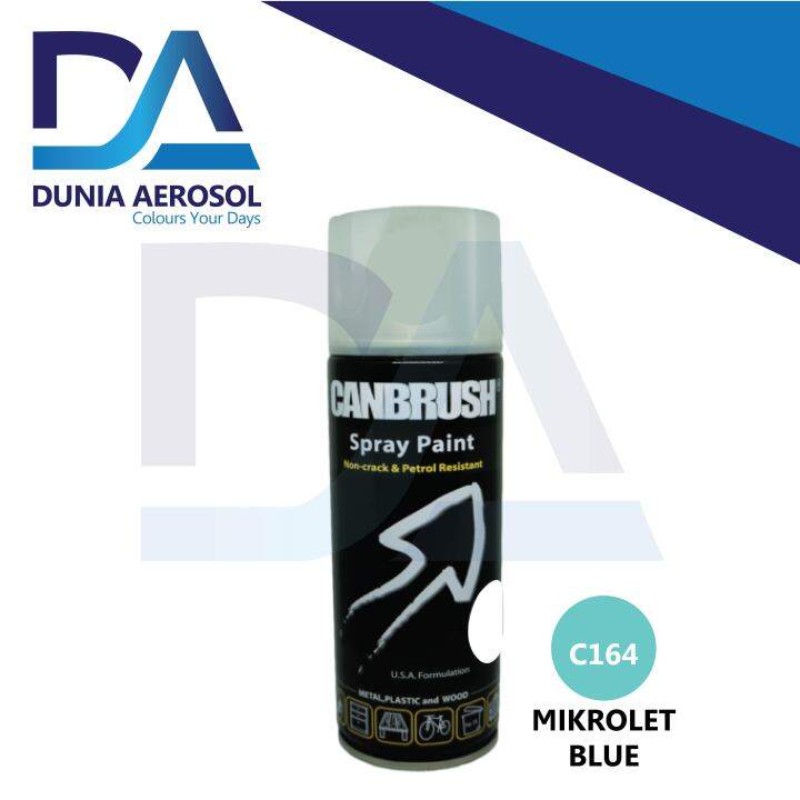 Cat Semprot Pilox Pylox Canbrush C164 Mikrolet Blue | Lazada Indonesia