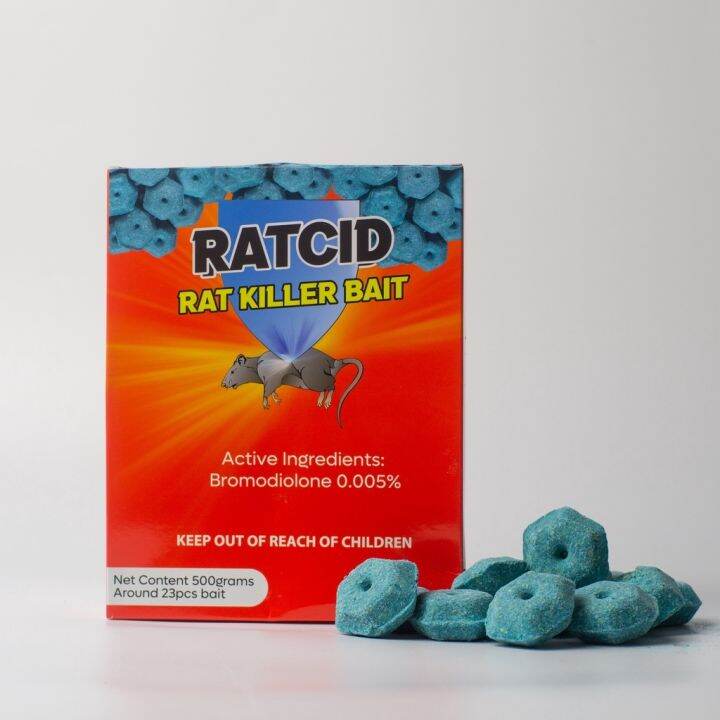 【COD】 Ratcid- Rat Killer Poison Bait Block type 500grams | Lazada PH