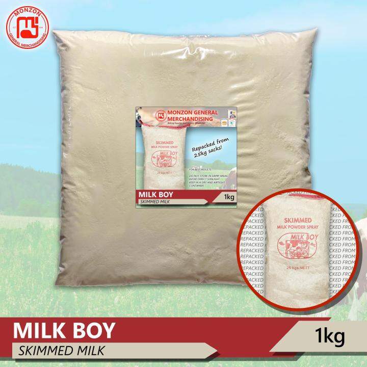 Milkboy Skimmed Milk Powder Spray 1kg (Repack) | Lazada PH