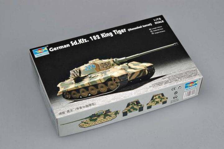Trumpeter 07201 1/72 German Sd.Kfz. King Tiger (Henschel Turret) Tank ...