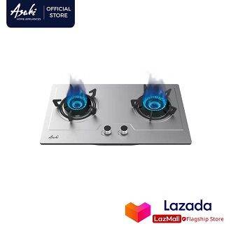 Asahi Gas Stove HB-1001 | Double Burner Gas Stove Gas Hob HB1001 ...