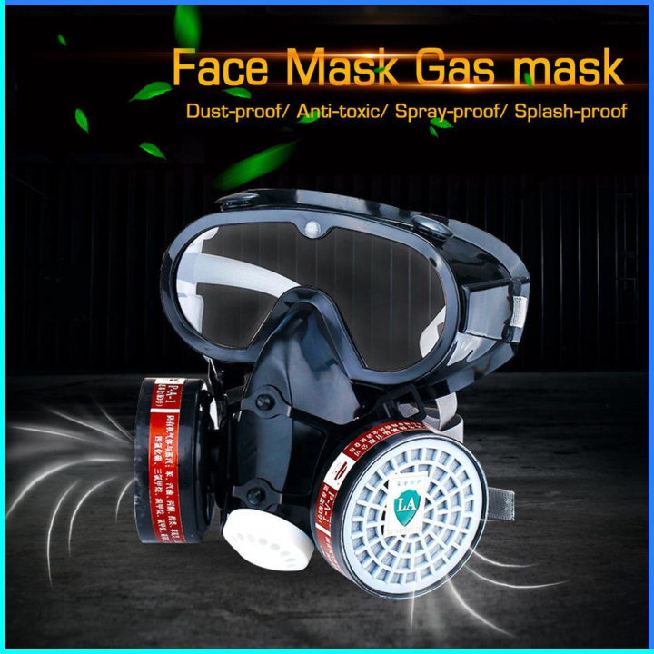 PENGIRIMAN JAKARTA SAFURANCE Masker Gas Respirator Full Face Anti-Dust ...