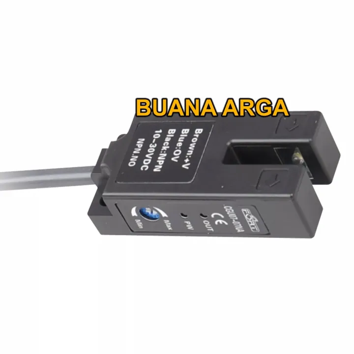 U Type Photoelectric Sensor 7mm Distance NPN NO CGU07E-07NA FORT ...